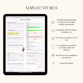 Undated Self-Care Planner | Goodnotes | Digital Planner – Trella Customs